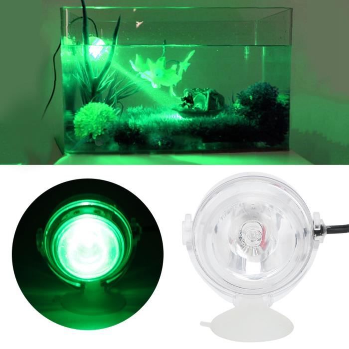 Led Aquarium Submersible Spot Light Fish Tank Underwater Amphibious ...