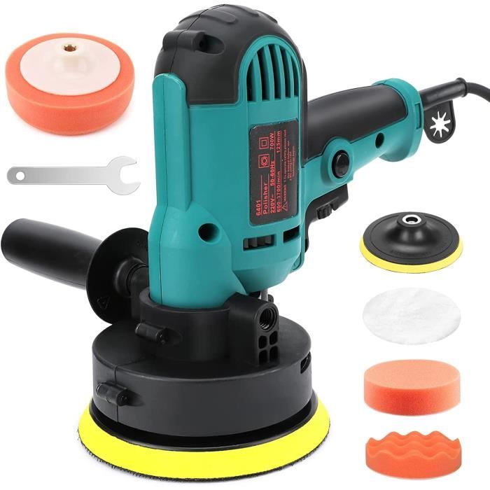 Polisseuse Voiture, 700W Machine à polir Polisseuse Orbitale Polisseuse ...