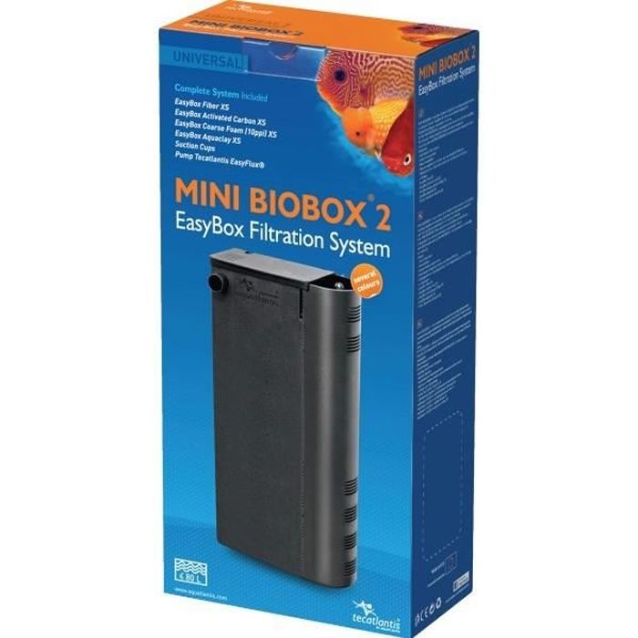 Système De Filtration Pour Aquarium Mini Biobox 2 - Aquatlantis ...