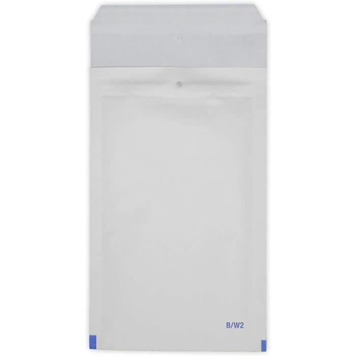 100 Enveloppe a Bulles blanche PRO B-2 120 x 215 mm dimension ...