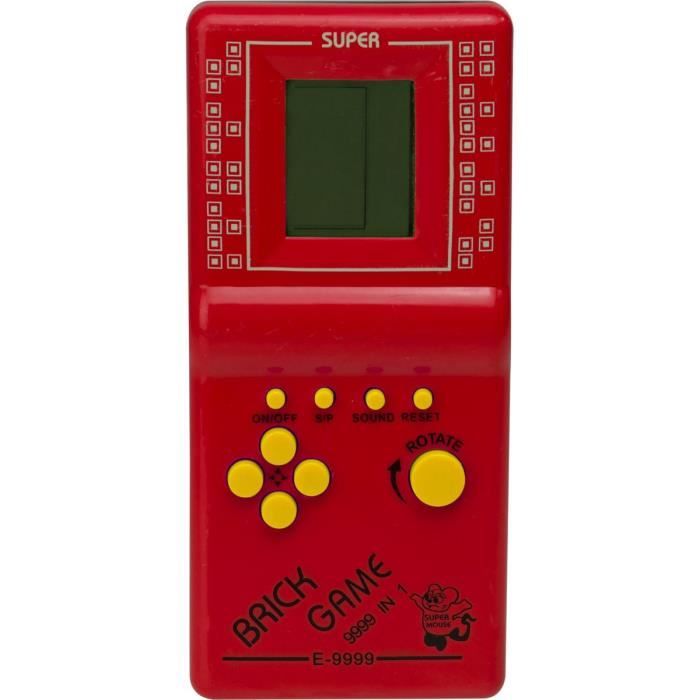 Console de Jeu Tetris - Retro Old School Brick Game - Cdiscount Jeux vidéo