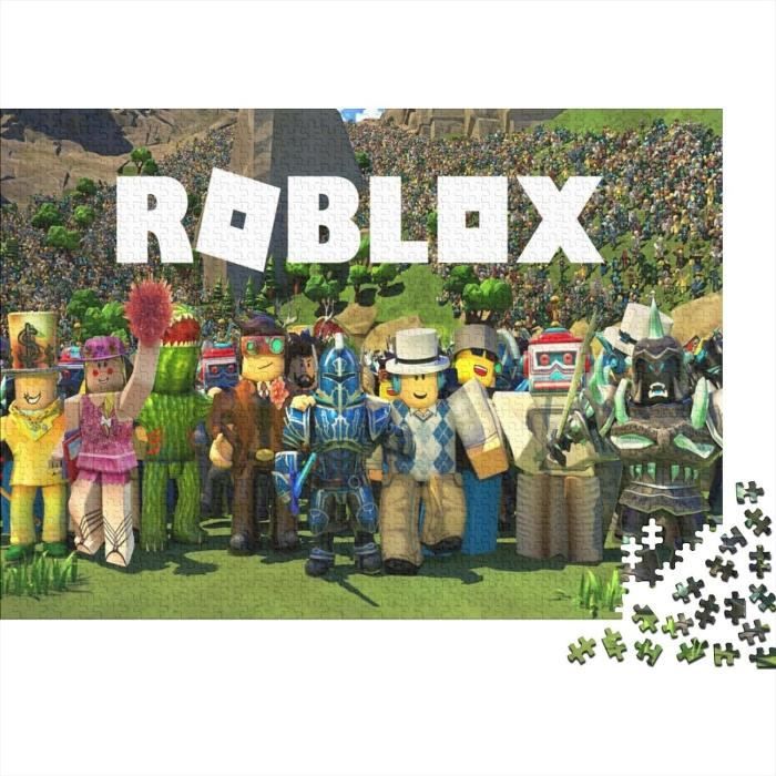 1000 Pièces Puzzles Pour Adultes Roblox Puzzle Affiche De Film Puzzles ...