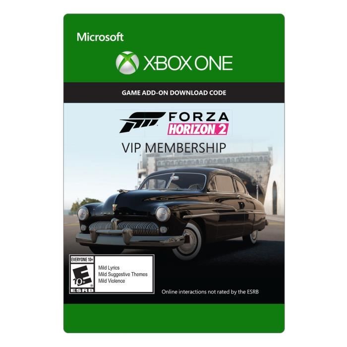 DLC Forza Horizon 2: VIP Membership pour Xbox One à télécharger - Cdiscount