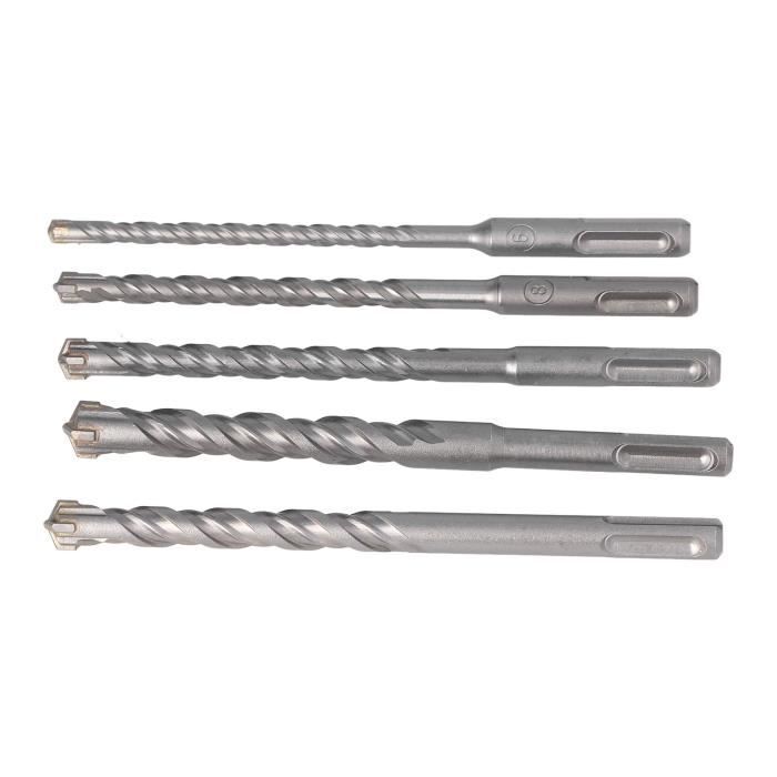 GOTOTOP foret à béton 5 pièces jeu de forets à maçonnerie 40cr carbure ...