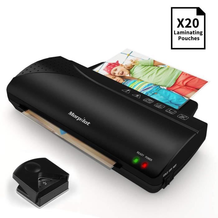 Plastifieuse A4, Chaud et Froid Morpilot Machine à Plastifier 2 ...