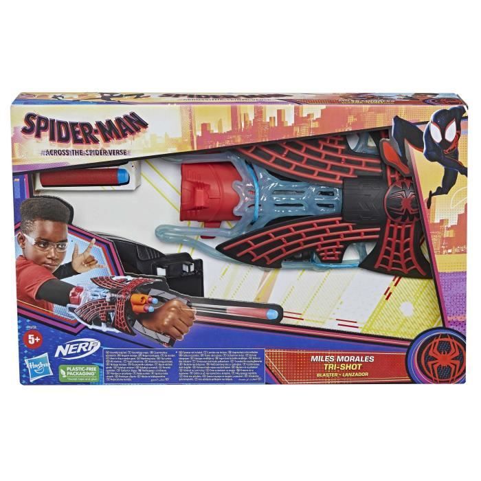 Blaster jouet - NERF - SPD VERSE WEB DART - Multicolore - 10 m de ...