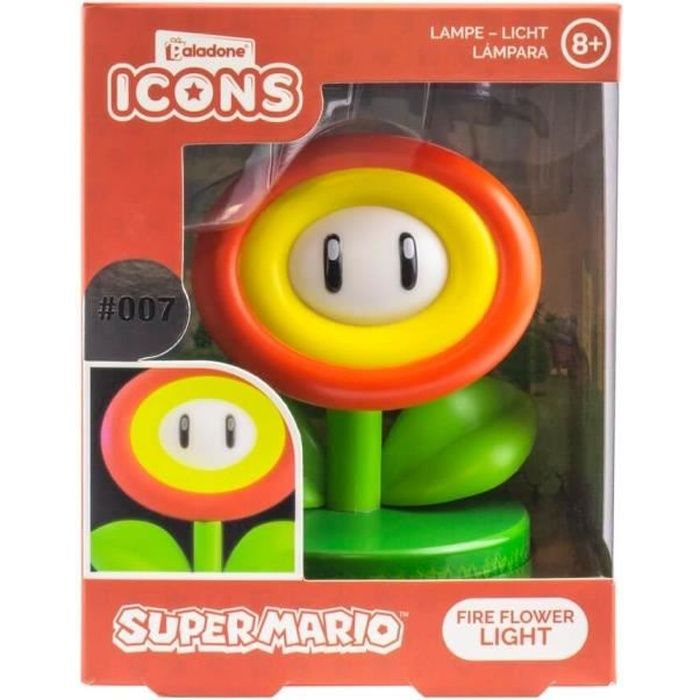 Lampe Icon Super Mario Fire Flower - Cdiscount Maison