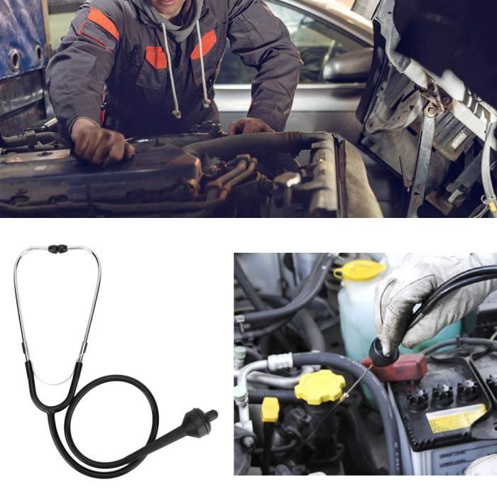 Qiilu Stéthoscope de cylindre Mechanic Engine Sonarscope, Car Engine ...