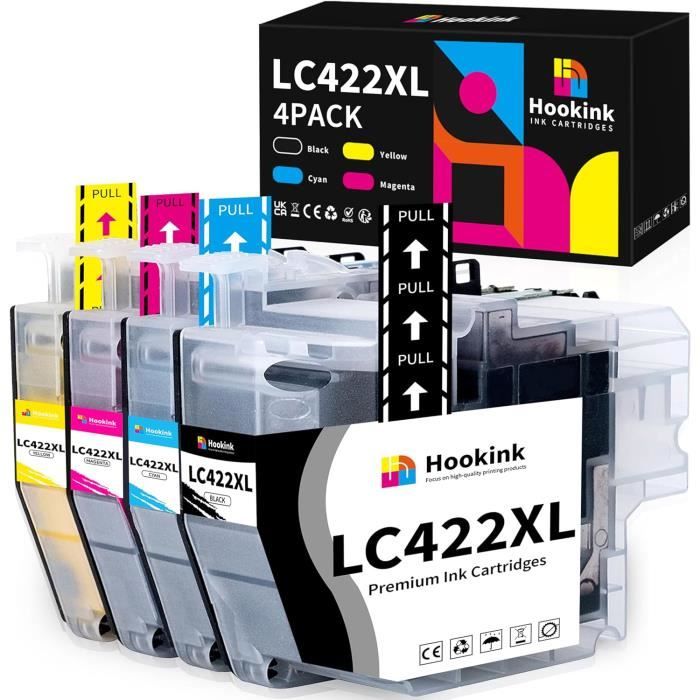 Lc422Xl Lc422 Cartouche D'Encre Compatible Pour Cartouche Brother Lc422 Xl Lc-422Xl Lc-422Xlval ...