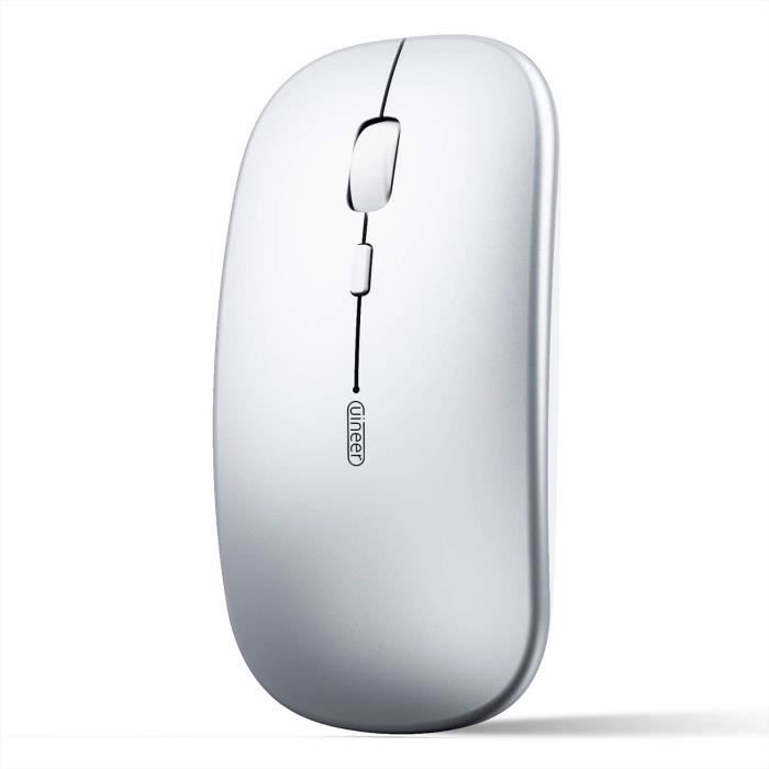 Souris Bluetooth Rechargeable Silencieuse Sans Fil Bt Souris Sans Fil Pour Ordinateur