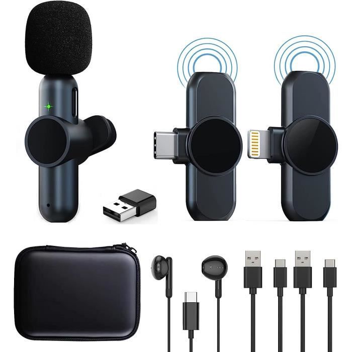 Micro Cravate Sans Fil Pour Iphone, Android Et Ordinateur, 2.4Ghz Mini ...