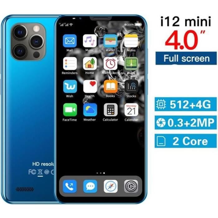 HF21722-Mini12 + 4.0 pouces téléphone mobile Android 5.1 512MB + 4GB ...