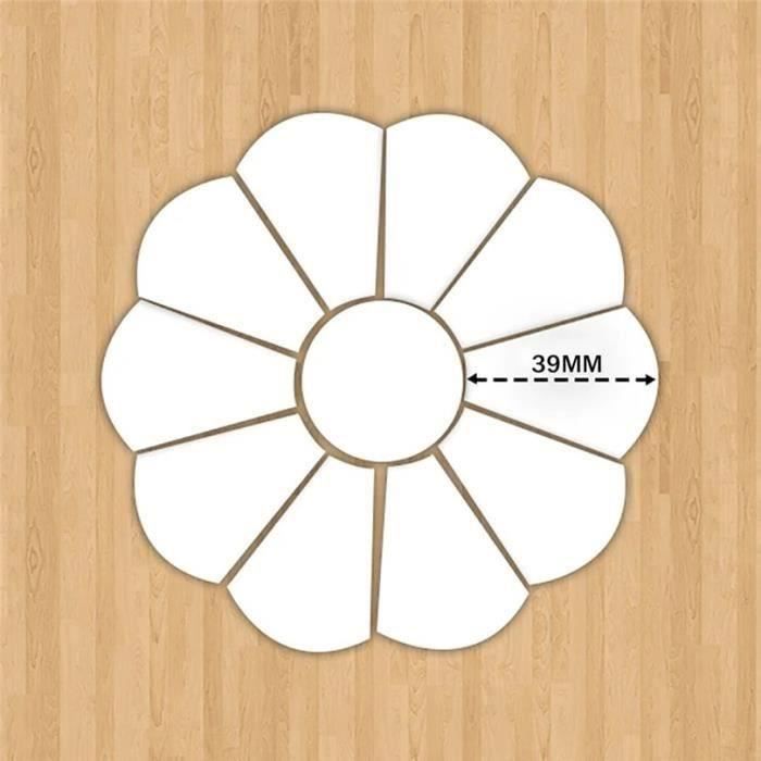 SD05740-Couleur b GABARIT DE PATCHWORK DE FLEURS 40 Pièces Plaque de ...