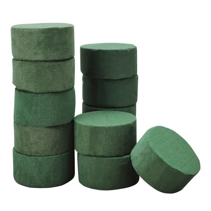 ZERONE Mousse florale pour arrangements de fleurs - Blocs de mousse ...