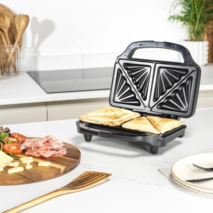 Appareil À Croque-Monsieur – Machine À Toasts Antiadhésive À ...