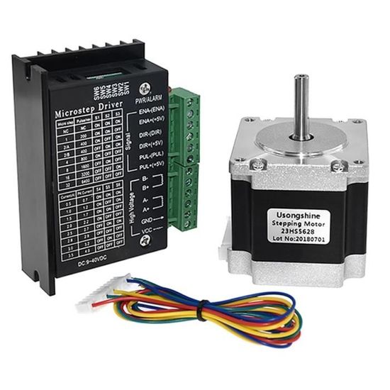 Usongshine Moteur Stepper 23HS5628-8.0 pour CNC et imprimante 3D - Cdiscount Informatique