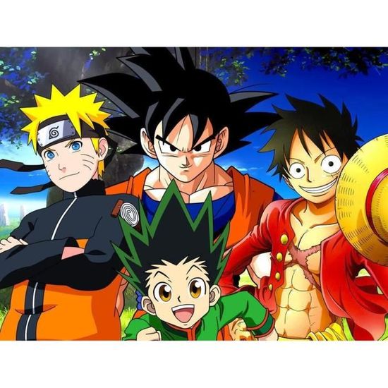 Diamond Painting DIY One Piece manga Broderie diamant 100% strass ...