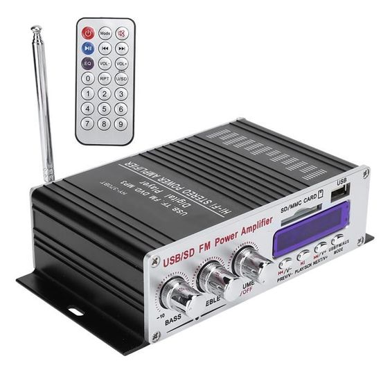 Ampli Hifi Stéréo Auto FM Contrôle / Power Amplificateur Maison ...