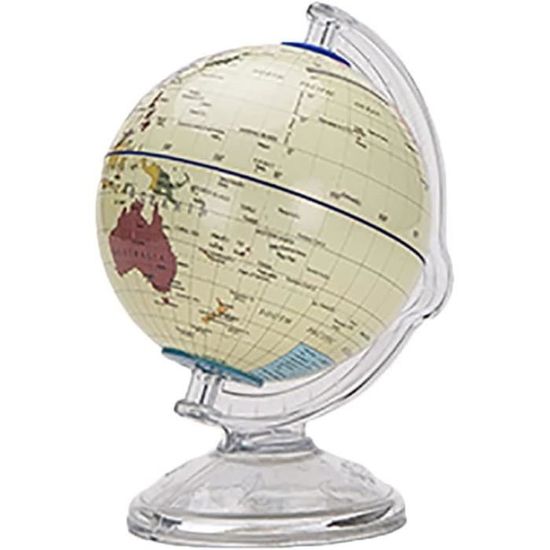 Globe Terrestre Décoratif Globe Terrestre De 3,9 Pouces Avec Support ...