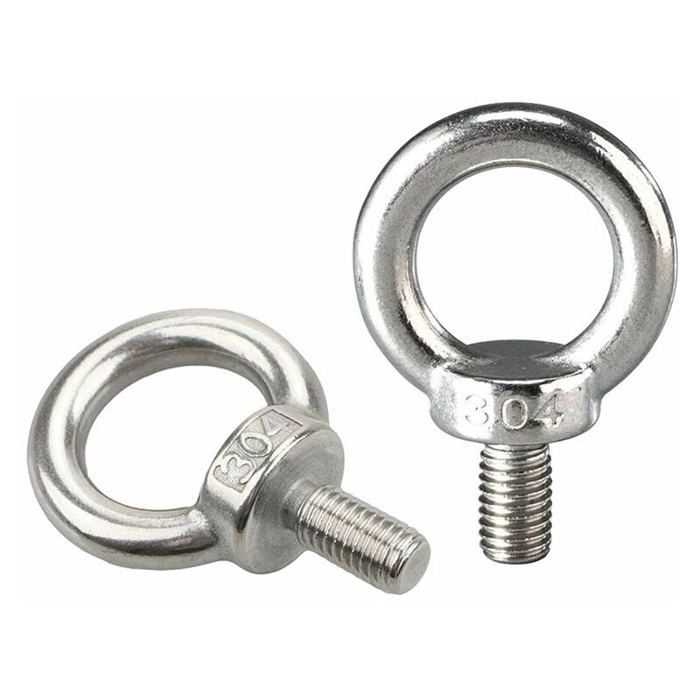 Anneau de levage en acier inoxydable boulon il avec vis filetage mle ...