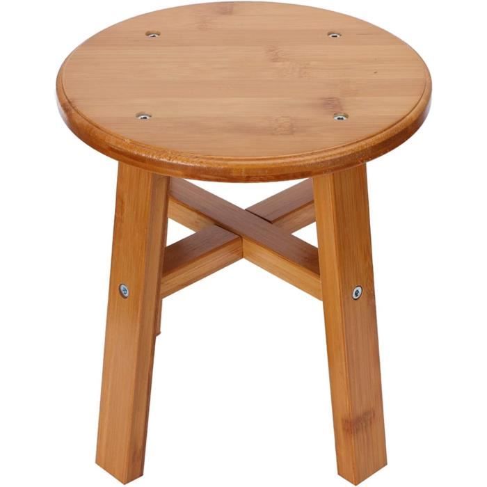 Siège Enfant, Tabouret Bas, Tabouret En Bambou Anti-Mites, Pour Les ...
