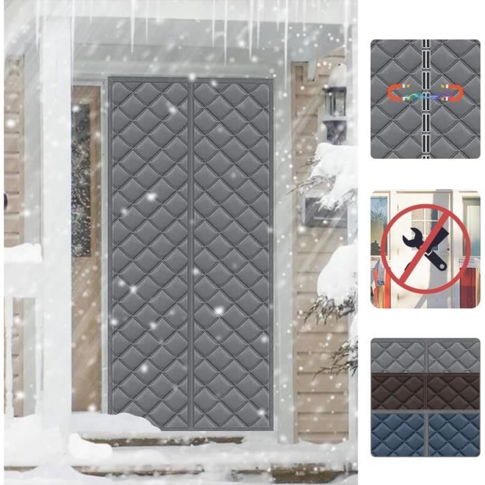 Rideau De Porte Isolant Thermique Anti Froid, Rideau De Porte ...