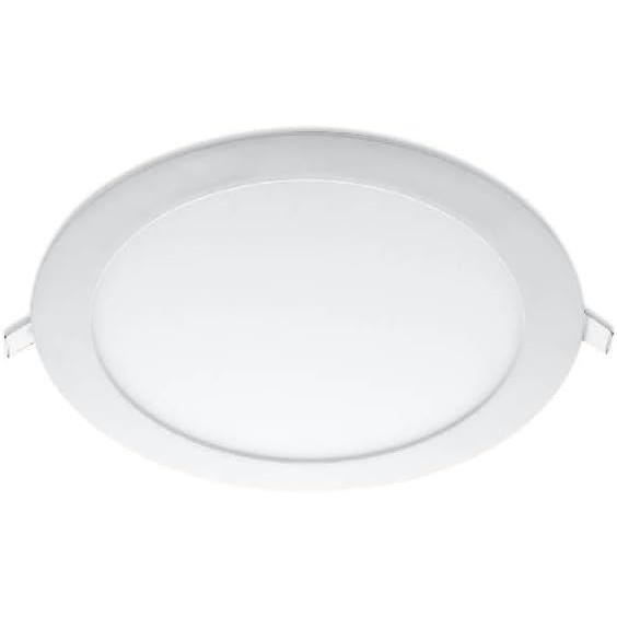 Plafonnier Led Encastrable Extra-Plat Rond 18W 1620Lm 160° Ø220 Blanc ...