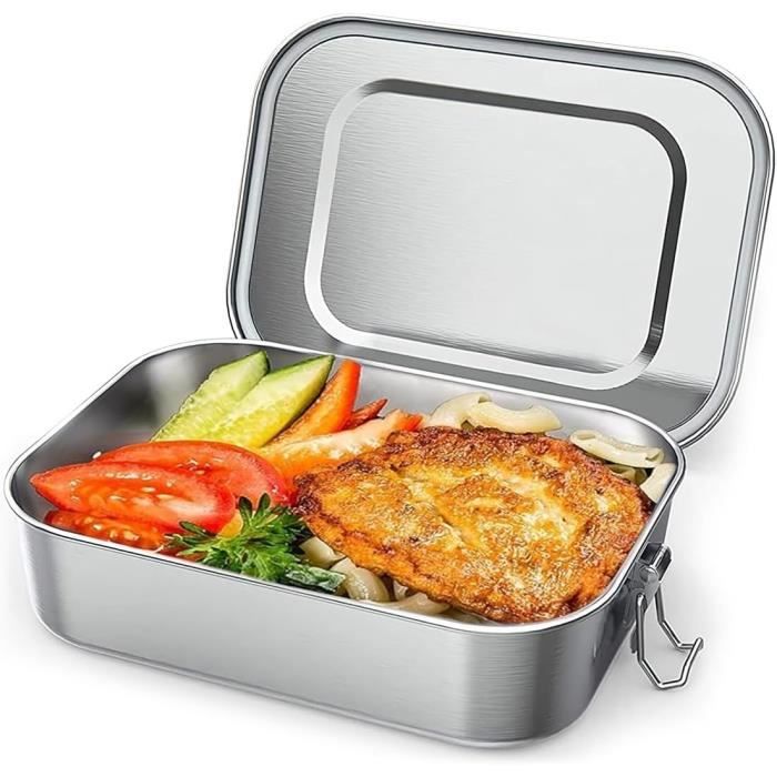 Lunch Box Inox - 550Ml Lunch Box Pour Enfants Et Adulte, Conçu Avec ...