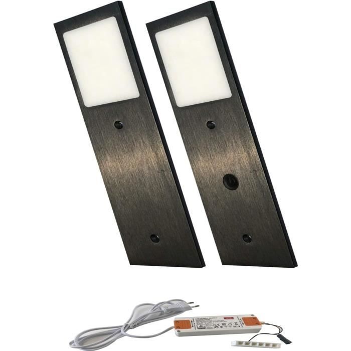 Spots LED ultra fins avec corps en aluminium - Pour meuble ou cuisine ...