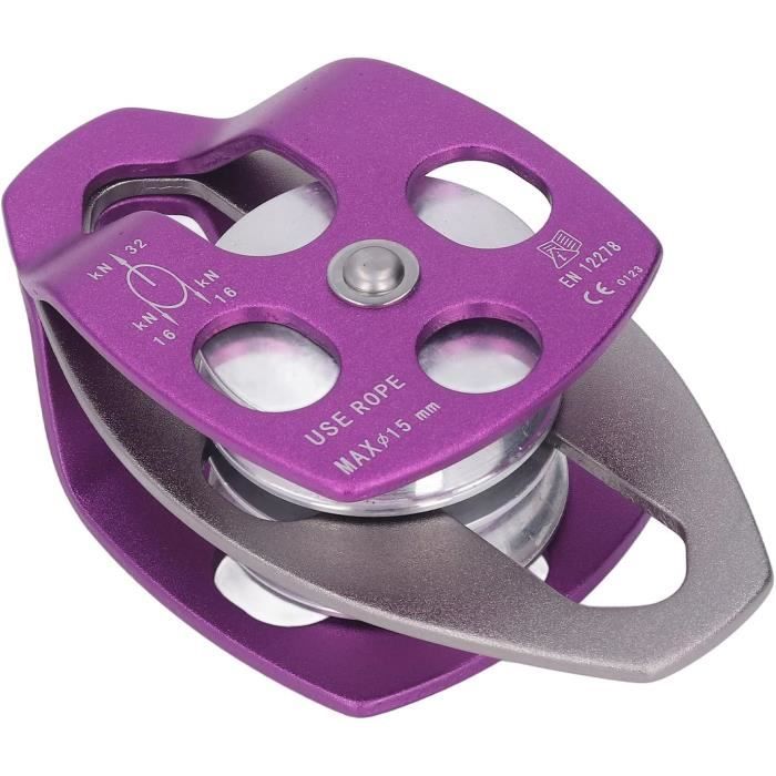 Poulie à double poulie rotative à 360 degrés haute résistance ...