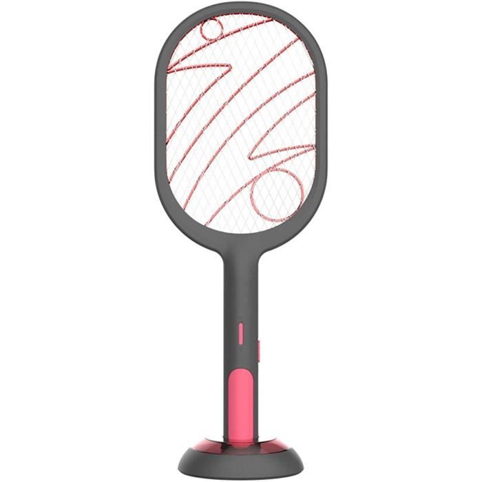 Bug Zapper Raquette Électrique Moustique Tapette 2 Modes 1200mah USB ...