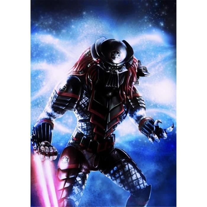 NSBD-530 Sftdf Predator, Kit Numérique De Peinture Au Diamant Adulte 5D Bricolage, Décoration De ...