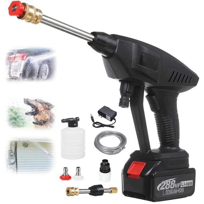 Dysel Nettoyeur Haute Pression sur Batterie Portable 30 Bar Buse ...