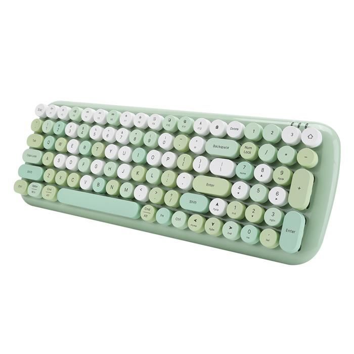 Clavier fil Mini Clavier Vert, informatique d'ordinateur Version CANDY ...