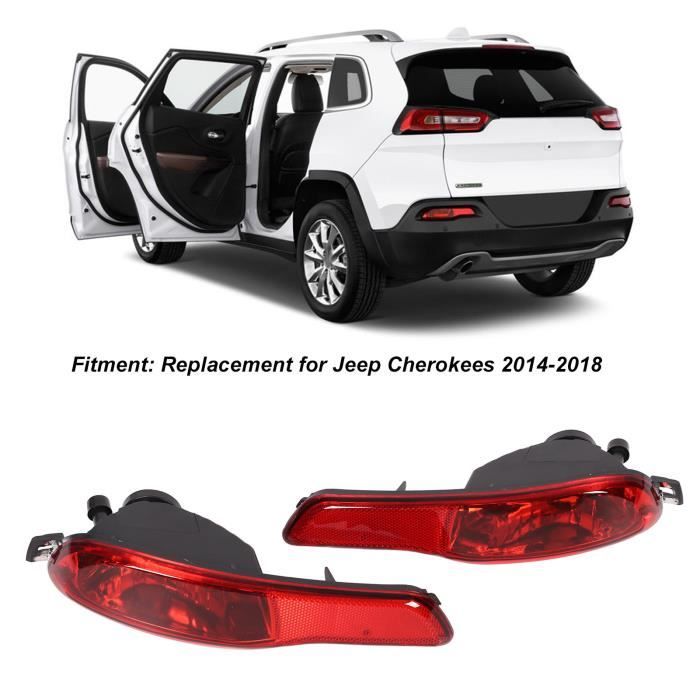 ROM Réflecteur De Voiture 1 Paire De Réflecteur De Pare-Chocs Arrière ...