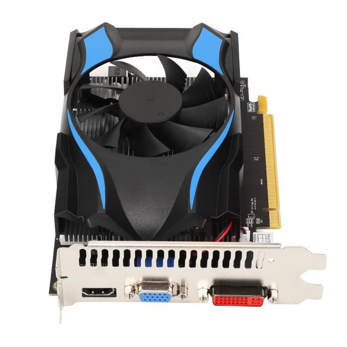 HURRISE carte graphique GDDR5 Carte graphique R7350 2 Go 2 Go GDDR5 128 ...