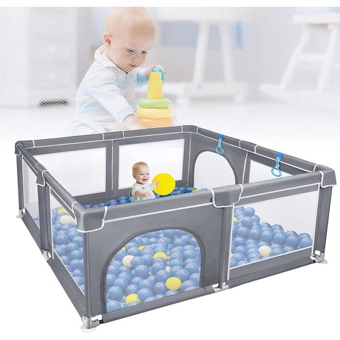 LARS360 Parc pour bébé - 180 x 150 cm - Centre d'activités - Avec base ...