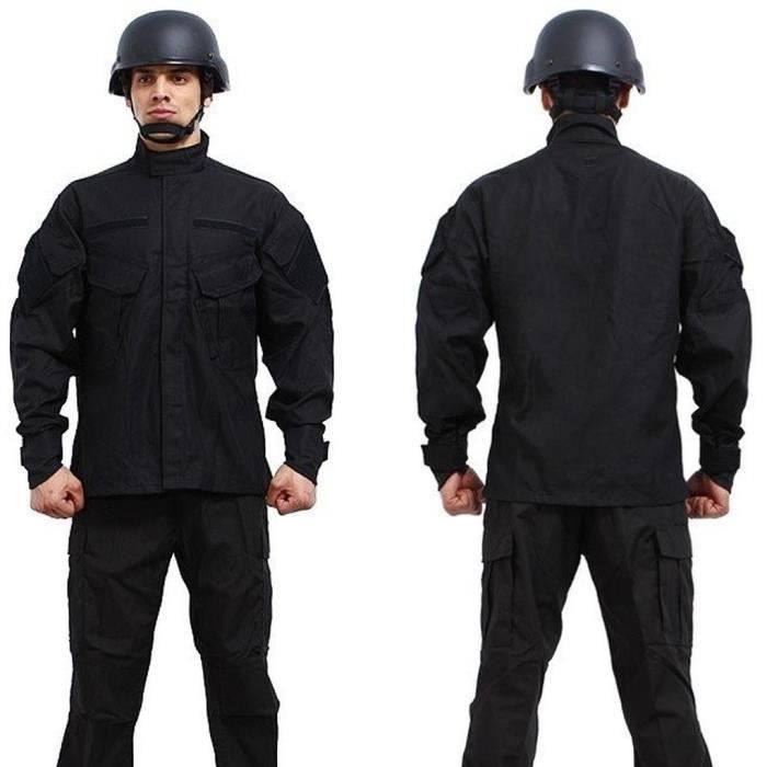 Camouflage Robe De Combat Militaire Uniforme Set Paintball Chasse ...