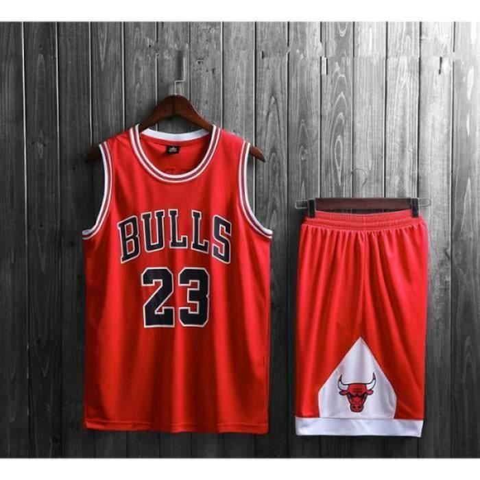 MAILLOT DE BASKET-BALL Maillots De Basketball NO23 Maillot et Shorts de ...