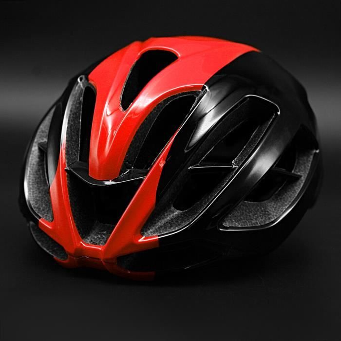 Casque de vélo - Aero Rouge - Ultra Léger - Mixte - Vélo sur Route ...