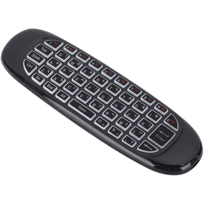 Usb Smart Tv 2.4G Clavier Sans Fil Air Fly Mouse, Télécommande ...