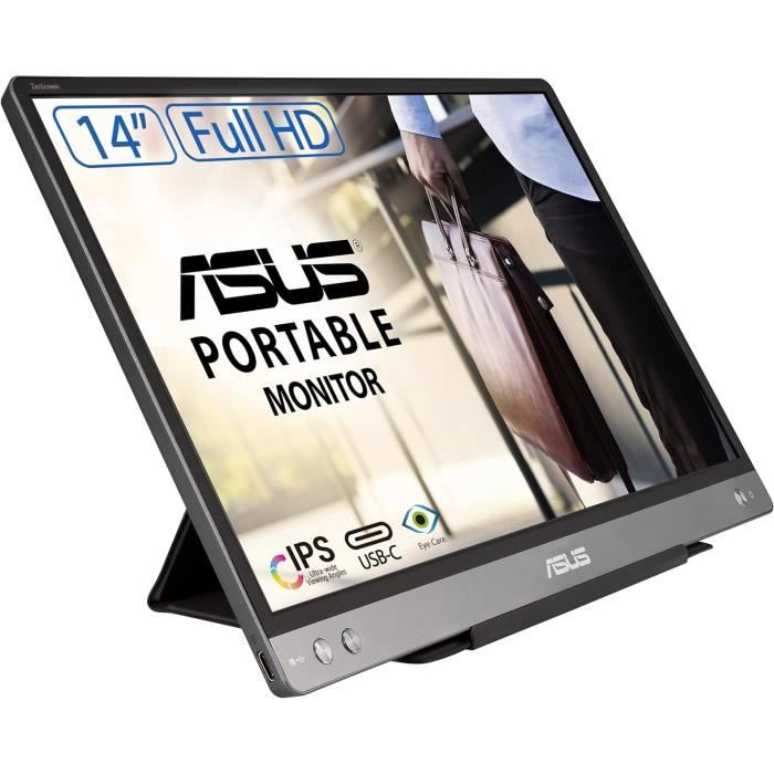 Zenscreen Mb14Ac - Ecran Pc Portable 14" Fhd - Télétravail Ou Gaming ...