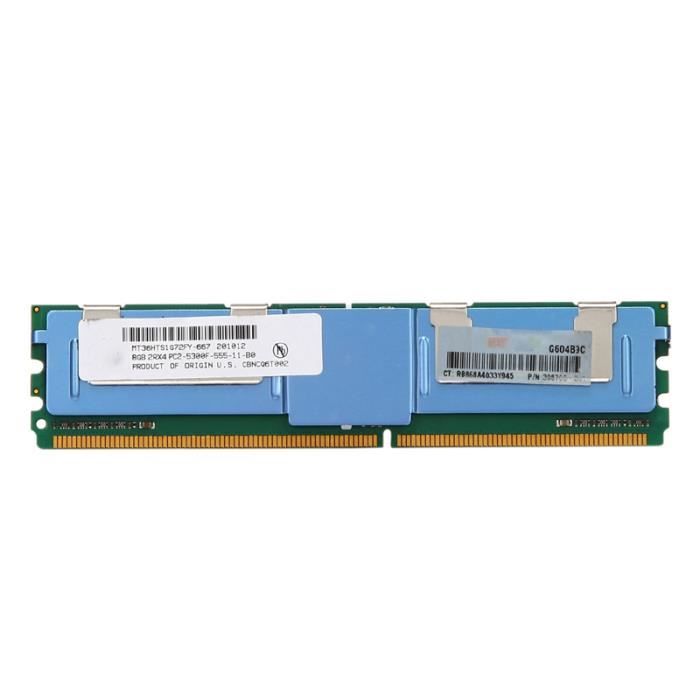 MéMoire RAM DDR2 8 Go 667 Mhz PC2 5300 FBD 240 Broches DIMM 1,7 V ...