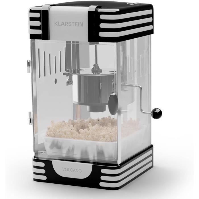 Klarstein Machine a Pop Corn au Design Rétro, Machine Pop Corn Maison ...