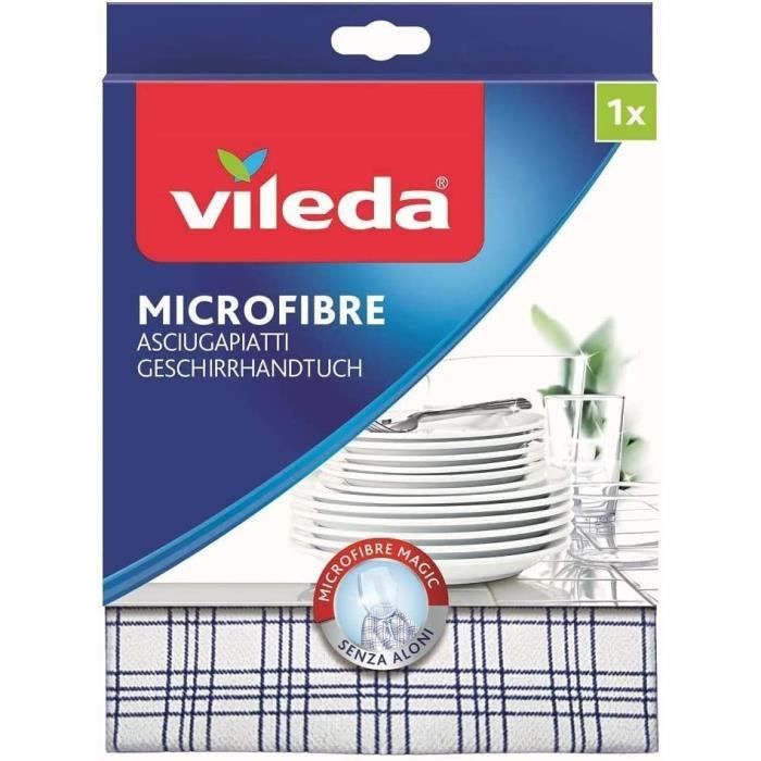 Vileda–Microfibre plus torchons 55x 40cm–2chiffons54 - Cdiscount Maison