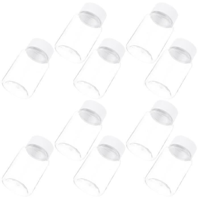 20 Pcs 80 PET Pilule Conteneur Bouteilles Médecine Chimique Tablet ...