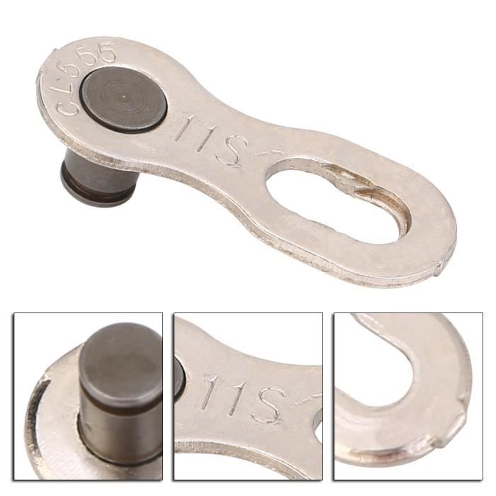 VGEBY Maillon de chaîne de vélo Connecteur de joint magique à maillon ...