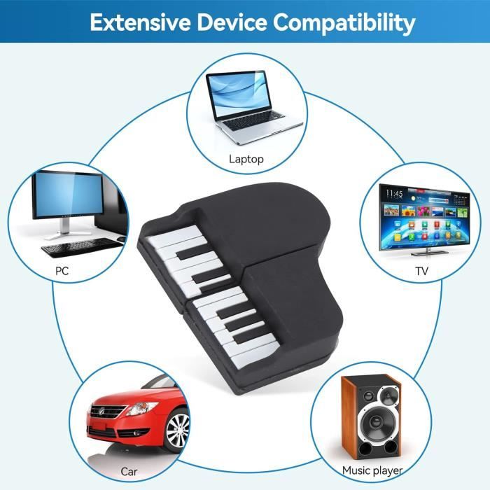 Clé USB 16 Go, Clé USB 2.0, Clé USB Portable en Forme de Piano pour Le ...
