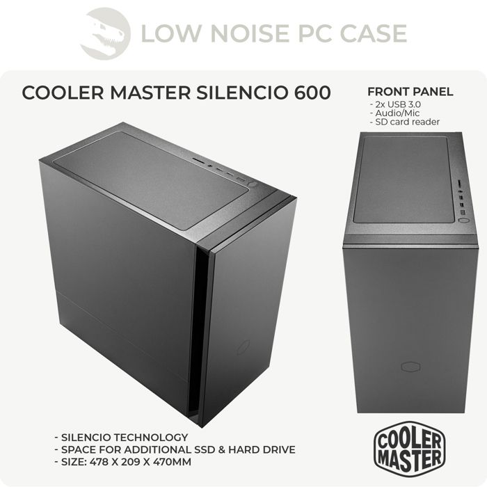 Sedatech PC Gamer Silent Silent • Intel Core Ultra 7 265KF • RX 9060 XT ...