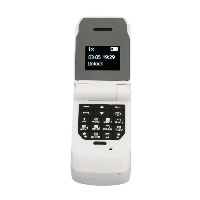 Téléphone Portable À Clapet Petit Téléphone À Clapet, Écran Oled De 0. ...